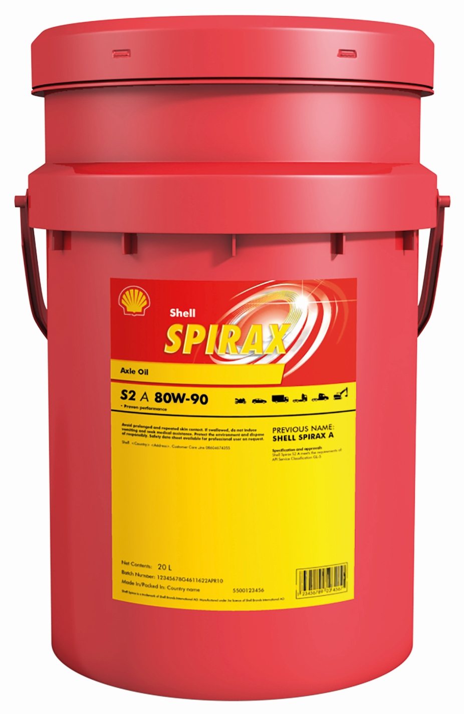Shell Spirax S2 A 80W-90 | SHE-14054833 | Robert Aebi Group Webshop